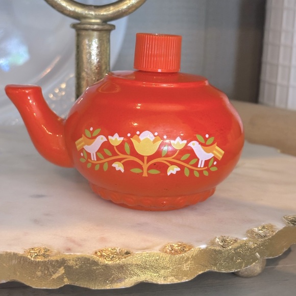 Avon | Accents | Vintage Avon Bath Soap Teapot Folk Art Design 97s ...